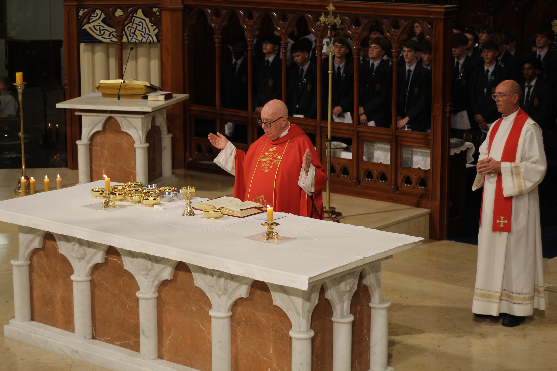 Inaugural Mass - News - St Peter s College Auckland